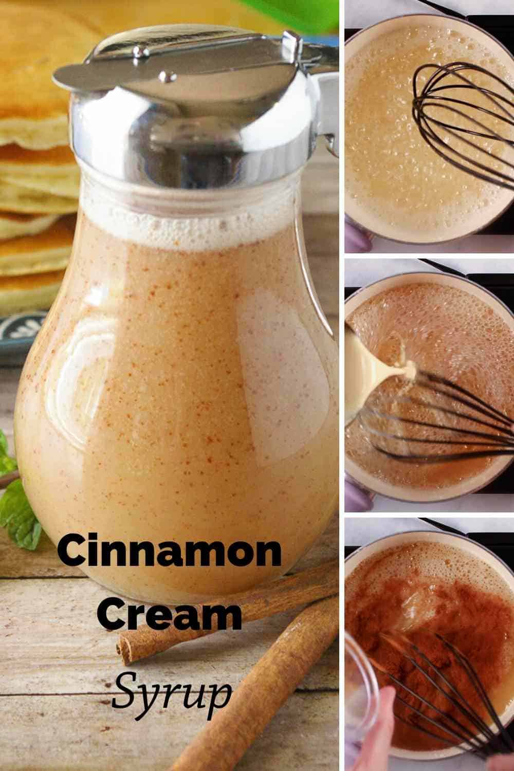 Cinnamon Cream Syrup (10 Minute Recipe) - Mindee's Cooking Obsession