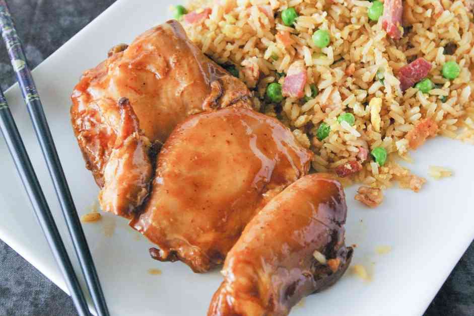 Honey Barbecue Glazed Chicken - Mindee's Cooking Obsession