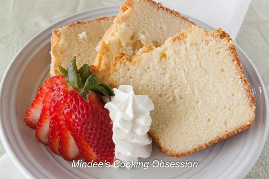 Scrumptious Cream Cheese Pound Cake - Mindee's Cooking Obsession