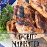 Favorite Marinated Chicken - Mindee's Cooking Obsession