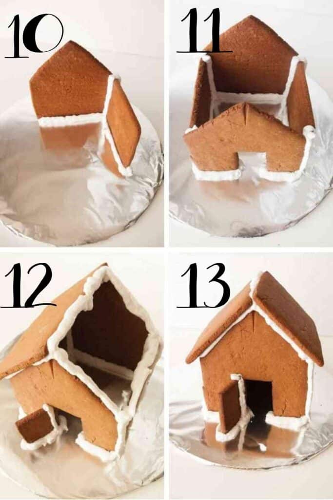 DIY Gingerbread Houses (Free Printable Template) - Mindee's Cooking ...