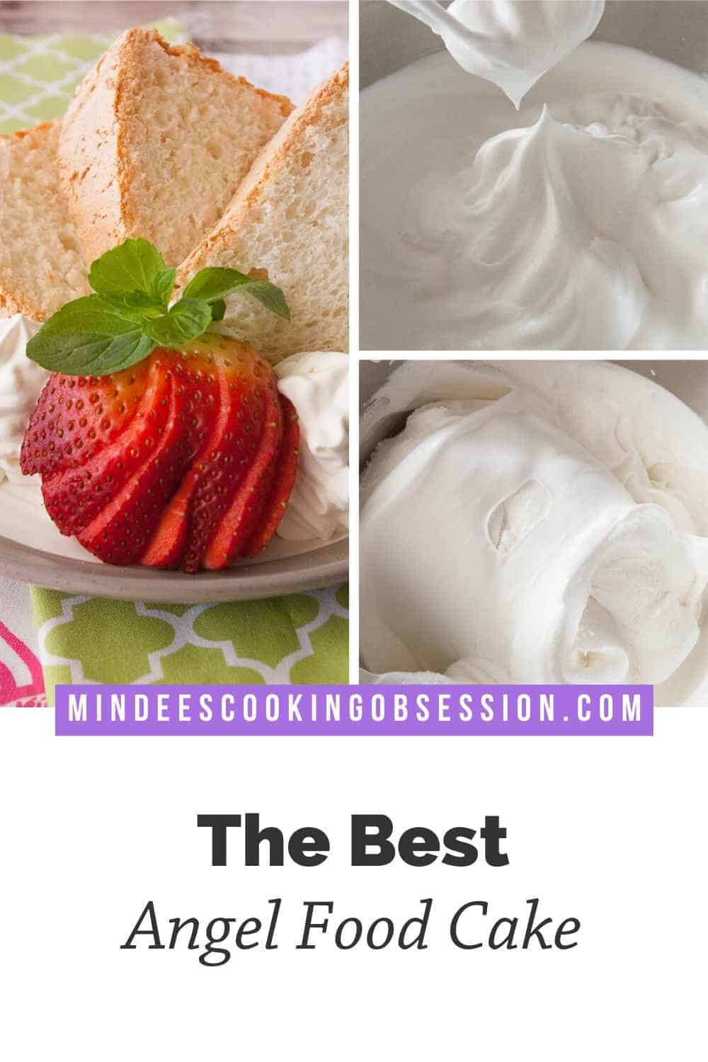 The Best Angel Food Cake (with Video) - Mindee's Cooking Obsession