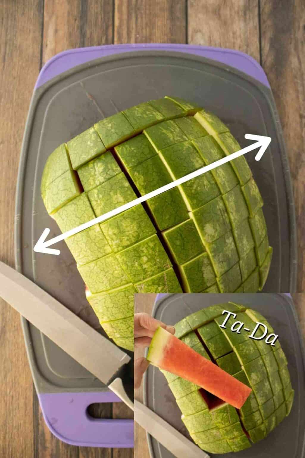 Easy Watermelon Sticks (With How to Video) - Mindee's Cooking Obsession