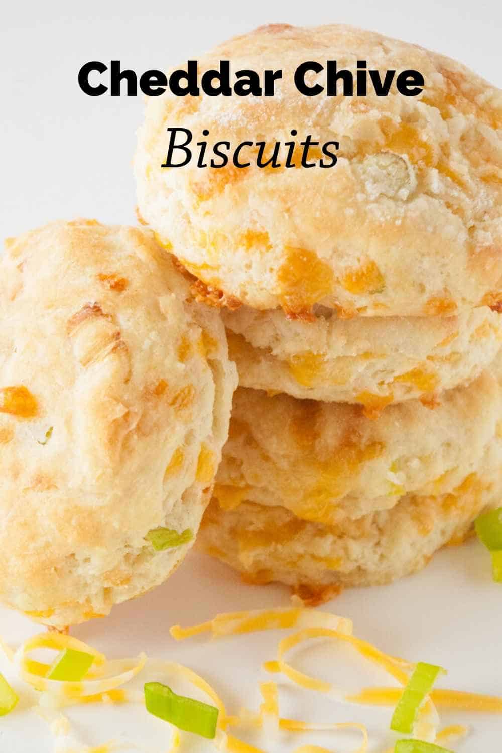 Cheddar Chive Biscuits - Mindee's Cooking Obsession