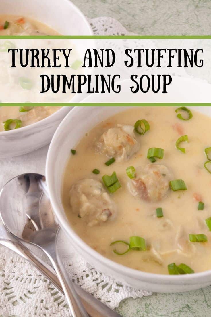 Leftover Turkey Soup & Stuffing Dumplings - Mindee's Cooking Obsession