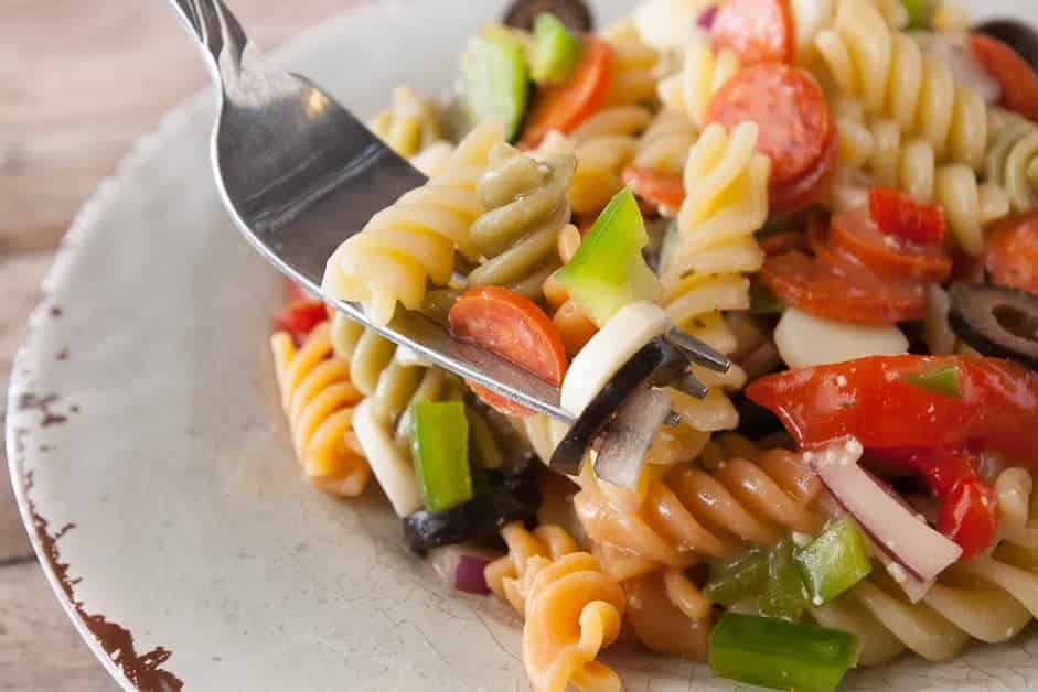 Italian Pasta Salad - Mindee's Cooking Obsession