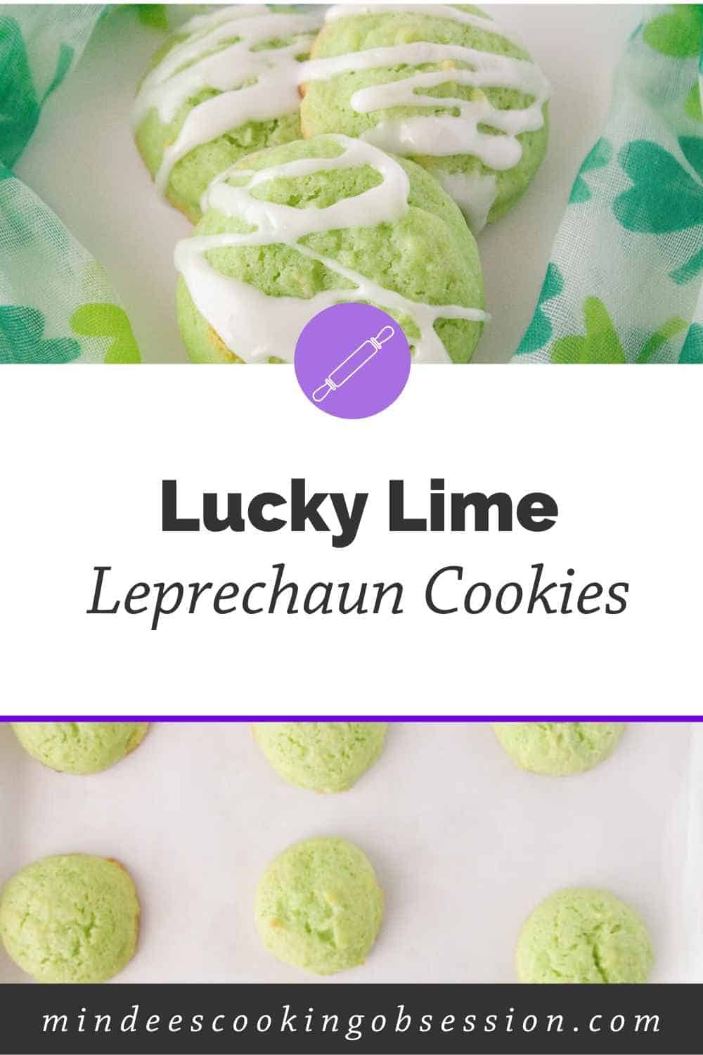 Lucky Lime Leprechaun Cookies - Mindee's Cooking Obsession