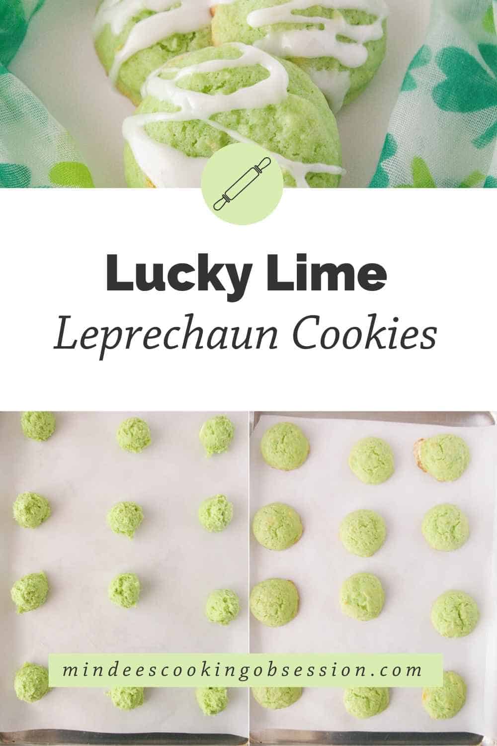 Lucky Lime Leprechaun Cookies - Mindee's Cooking Obsession