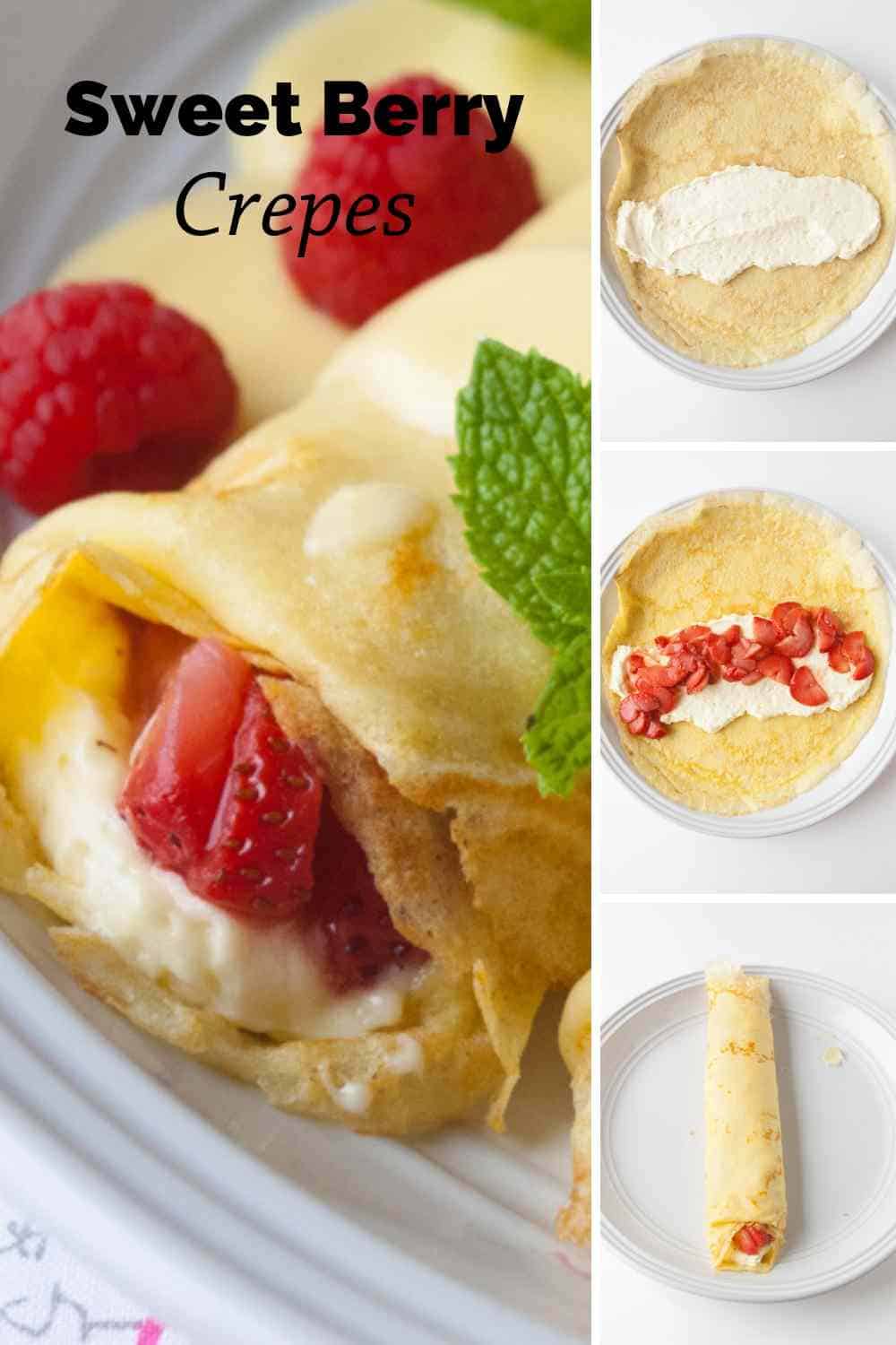 Sweet Berry Crepes - Mindee's Cooking Obsession