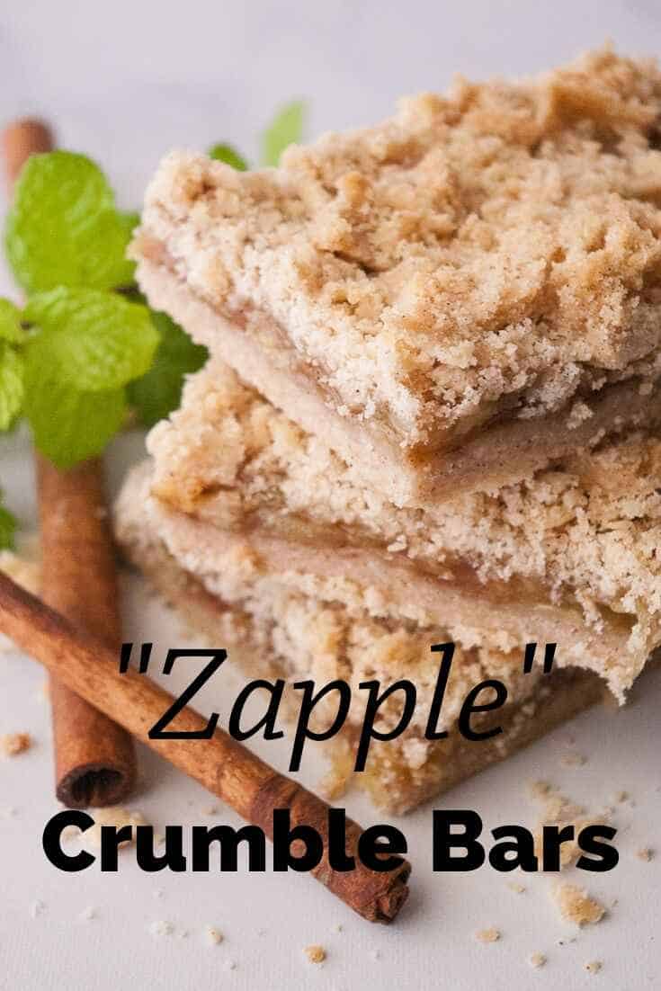 Zapple Crumble Bars - Mindee's Cooking Obsession