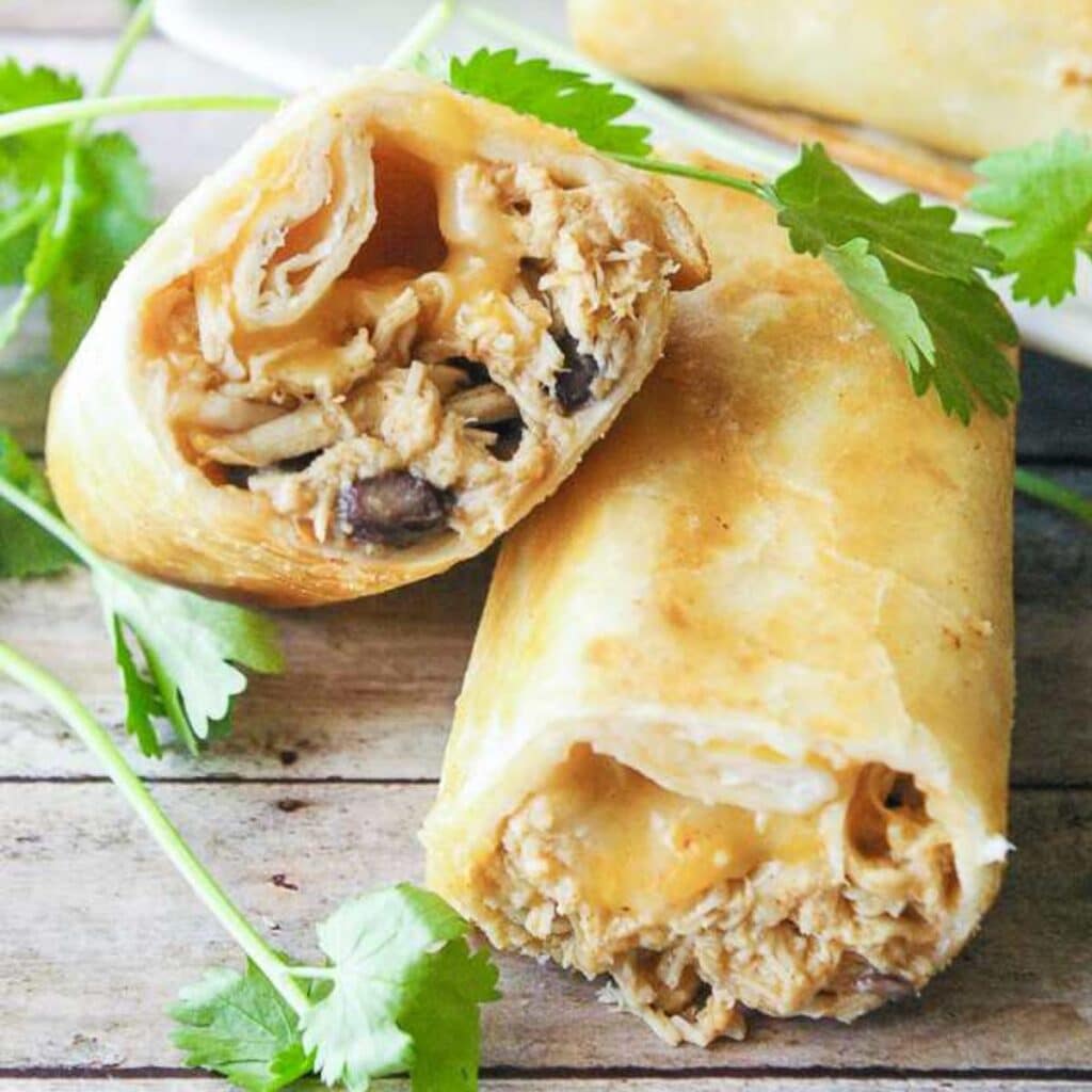 Chicken Chimichangas - Mindee's Cooking Obsession