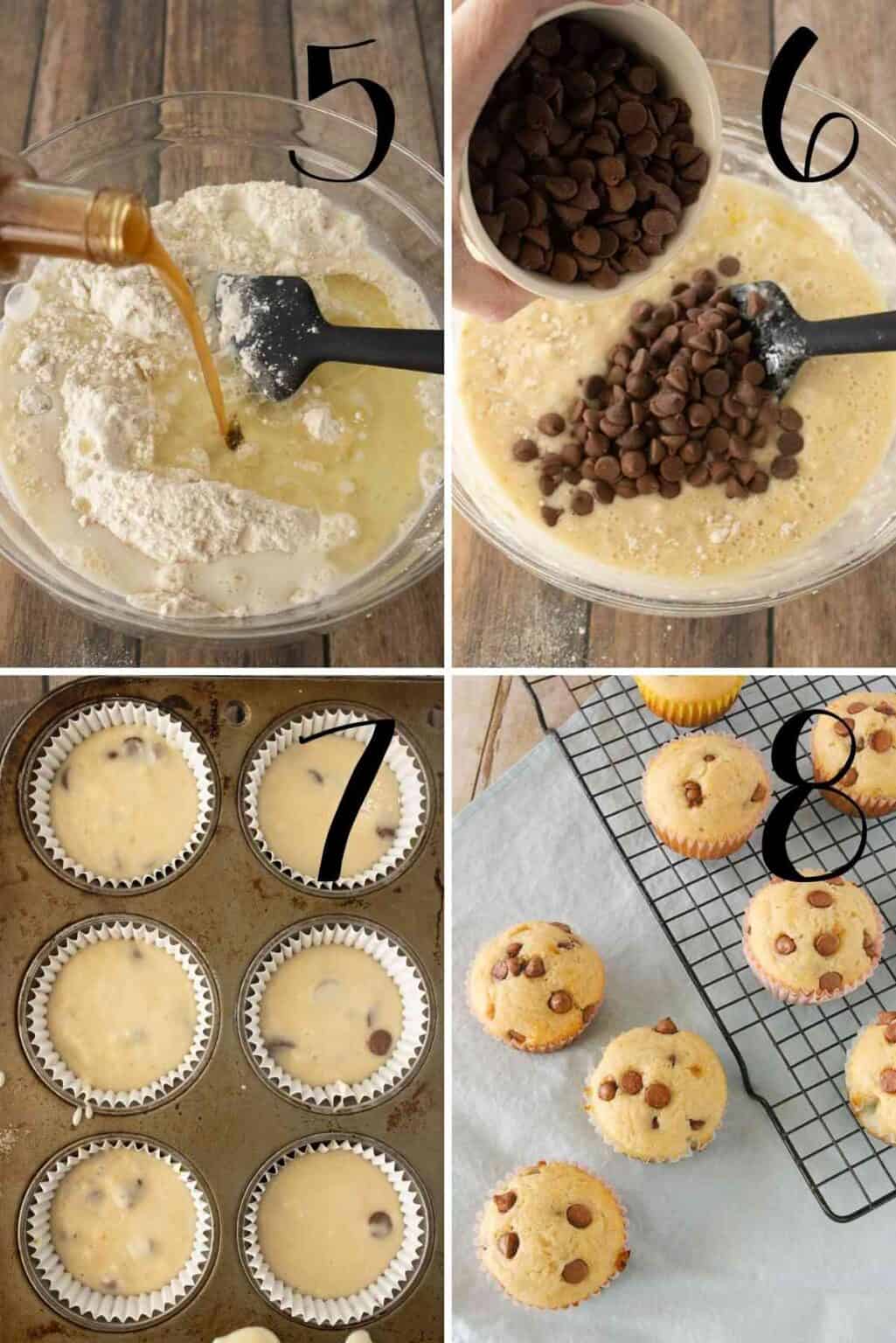 Easy Chocolate Chip Muffins - Mindee's Cooking Obsession