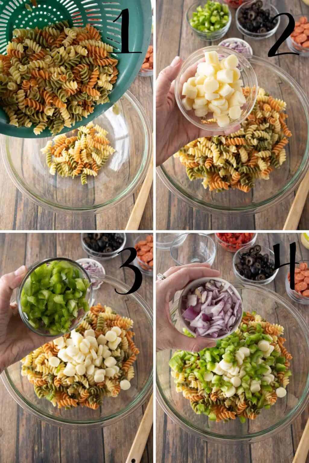 Zesty Italian Pasta Salad - Mindee's Cooking Obsession