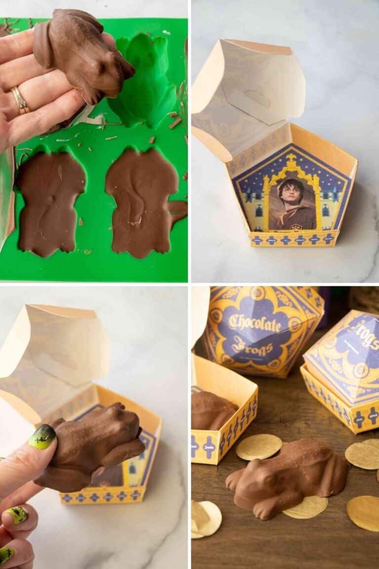 Honeydukes Chocolate Frogs from Harry Potter - Mindee's Cooking Obsession